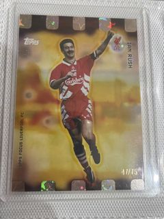 1993/94 Topps Total Football Ian Rush Liverpool Card 53/99, Hobbies ...