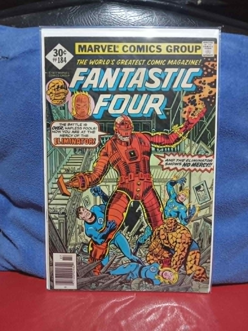 Vintage 1977 Fantastic Four #184 Marvel Comics - Tigra and Thundra ...