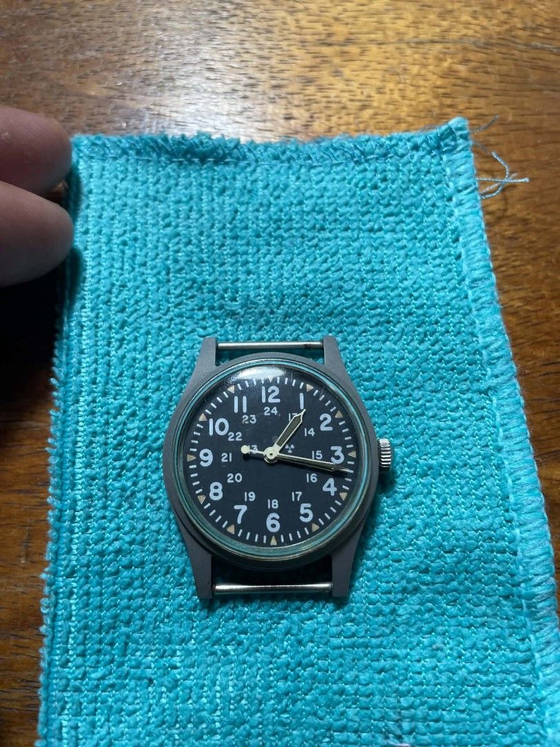 Vintage Military Style Watch - Hamilton Field Watch, Men's Fashion ...