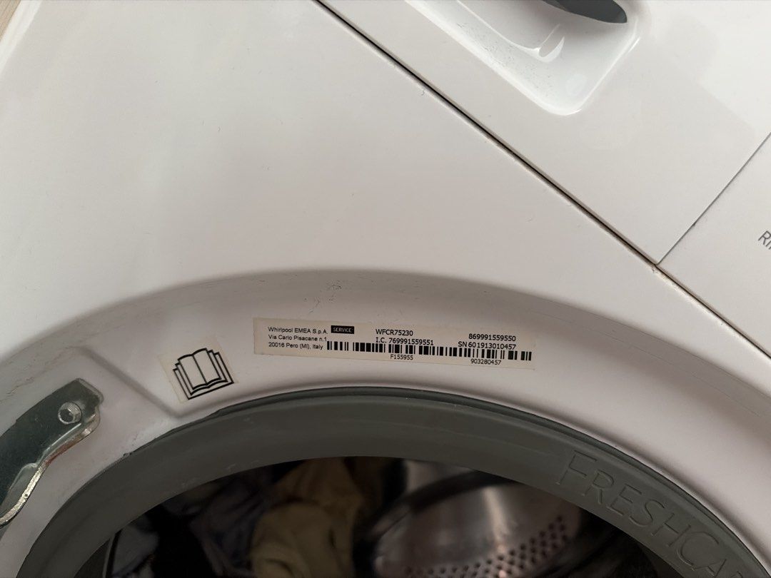 Whirlpool WPCR75230 Washing Machine, 家庭電器, 洗衣機及乾衣機 - Carousell