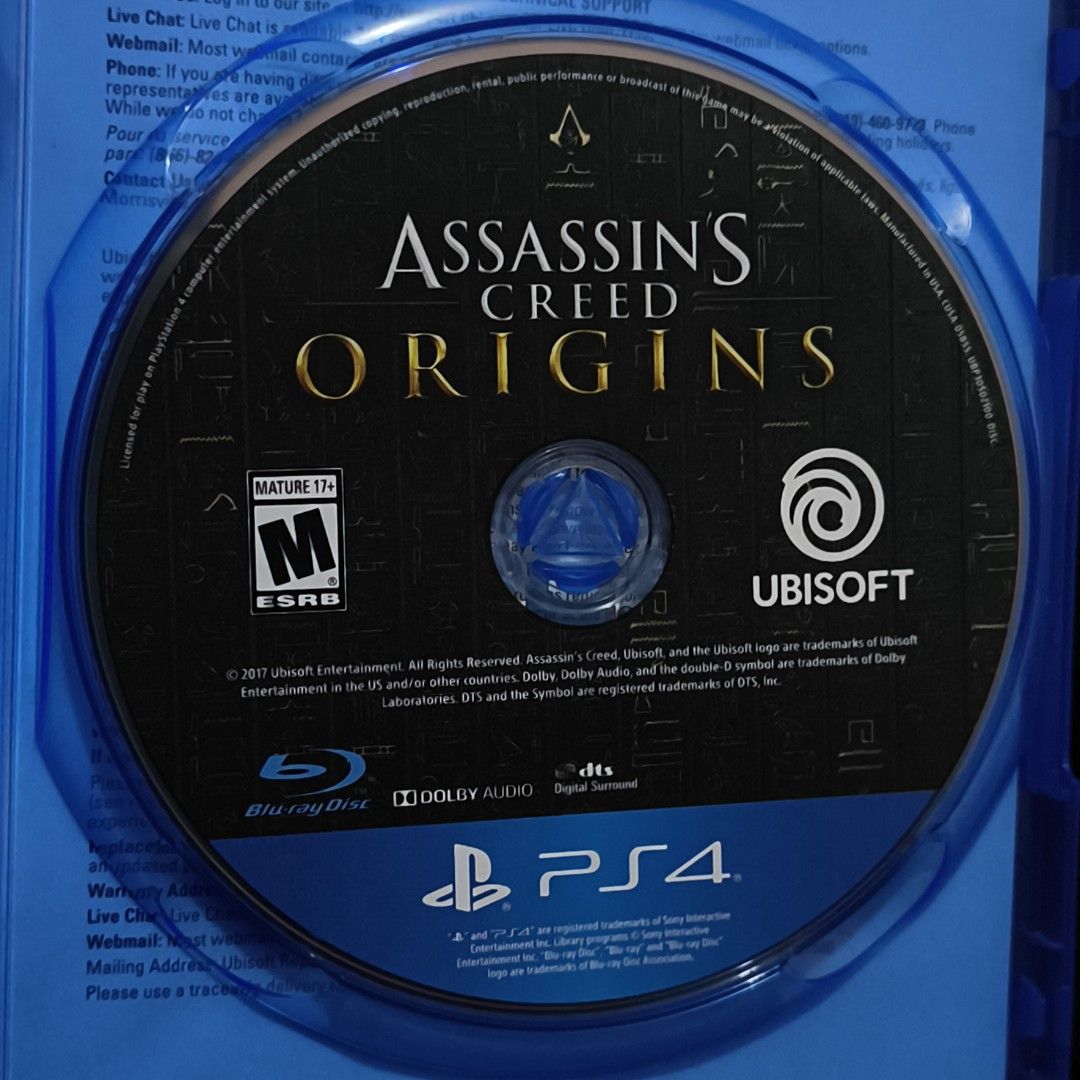 Assassin's Creed Origins PS4 Game, Video Gaming, Video Games ...