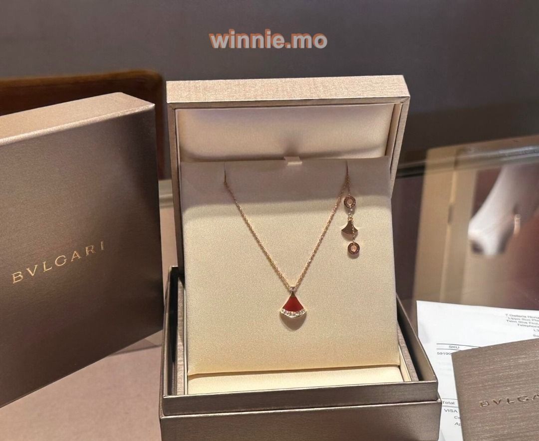 全新 BVLGARI Divas Dream 頸鍊 Necklace, 女裝, 飾物及配件, 頸鍊 - Carousell