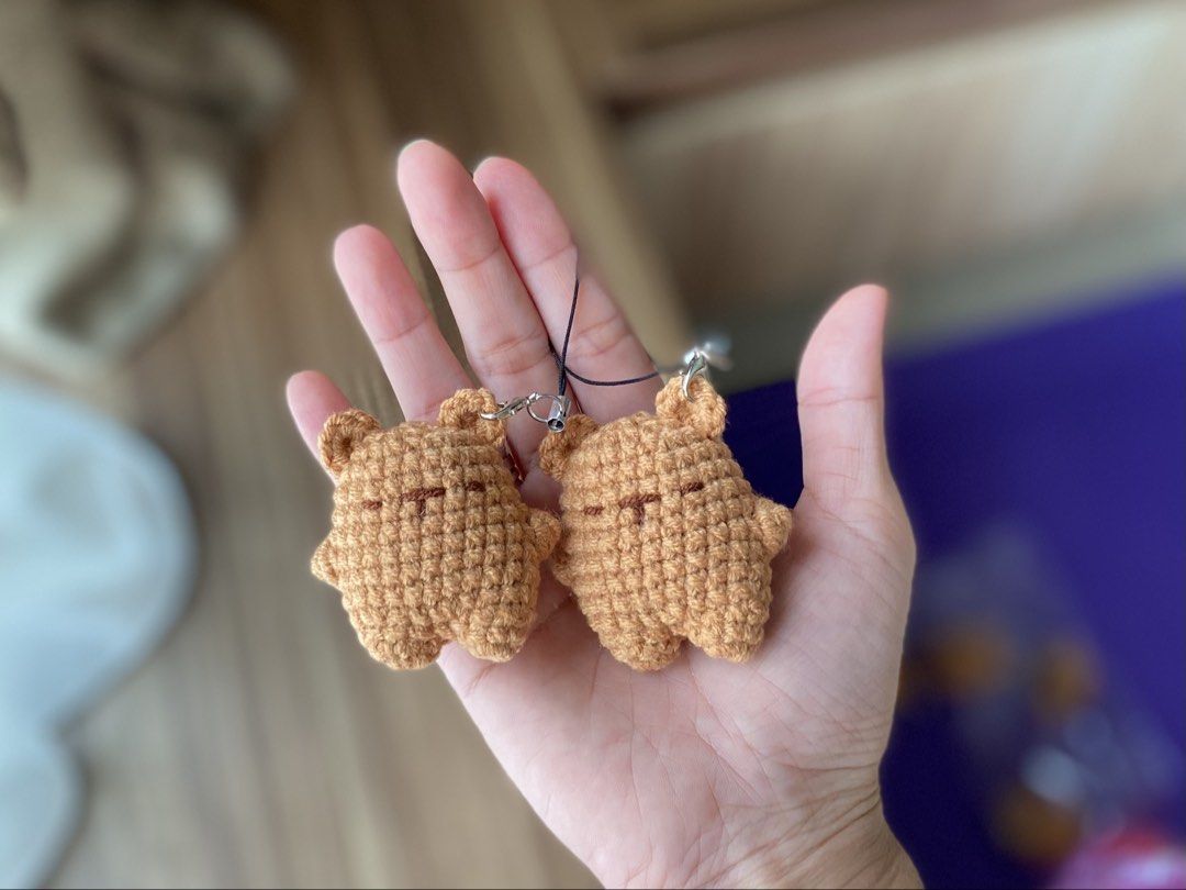 Crochet Tooth Bear, Hobbies & Lifestyle, Stationery & Craft, Handmade ...