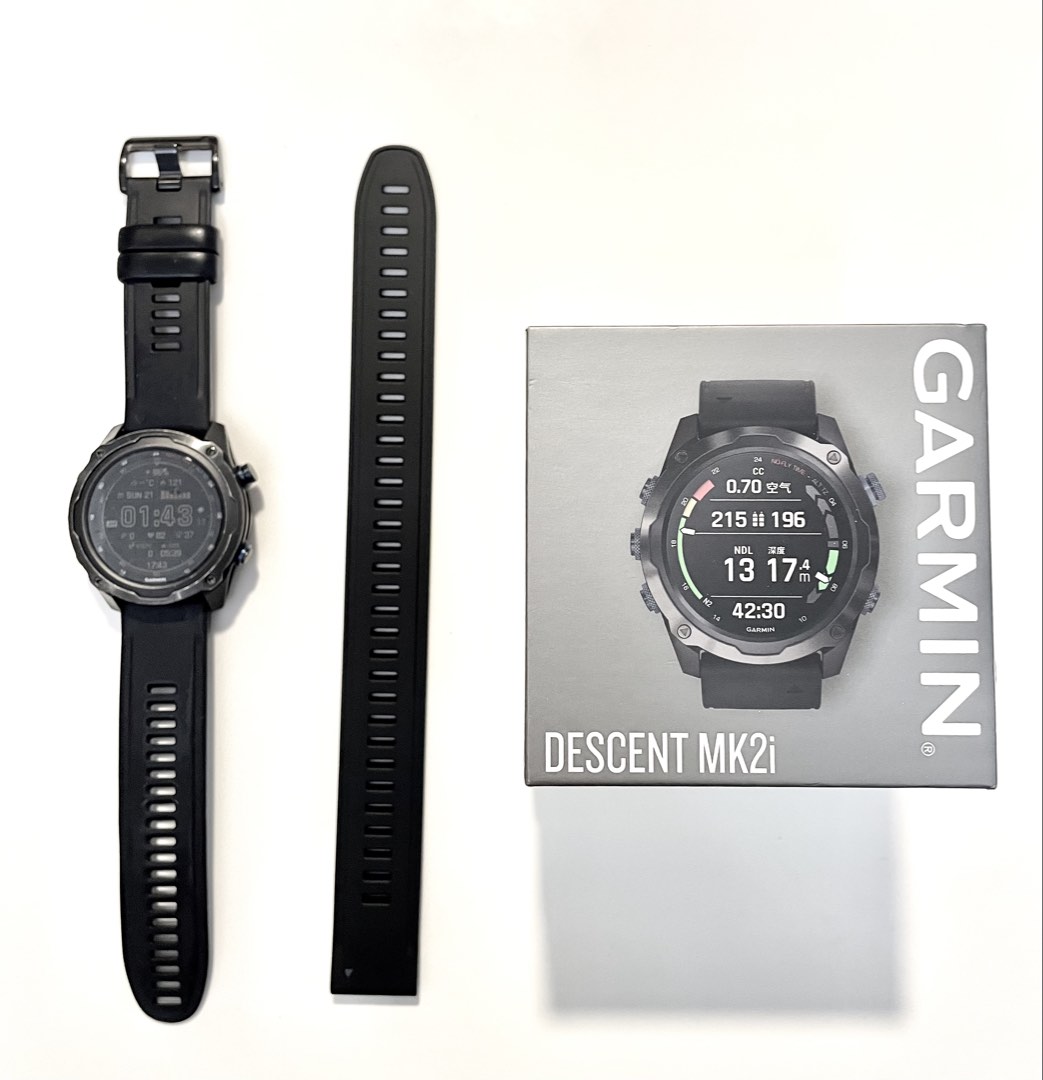Garmin Descent Mk2i Dive Computer Watch中文版, 手提電話, 智能穿戴裝置及智能手錶 - Carousell