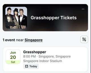 Grasshopper Concert 草猛 concert 2025, Tickets & Vouchers, Event Tickets ...
