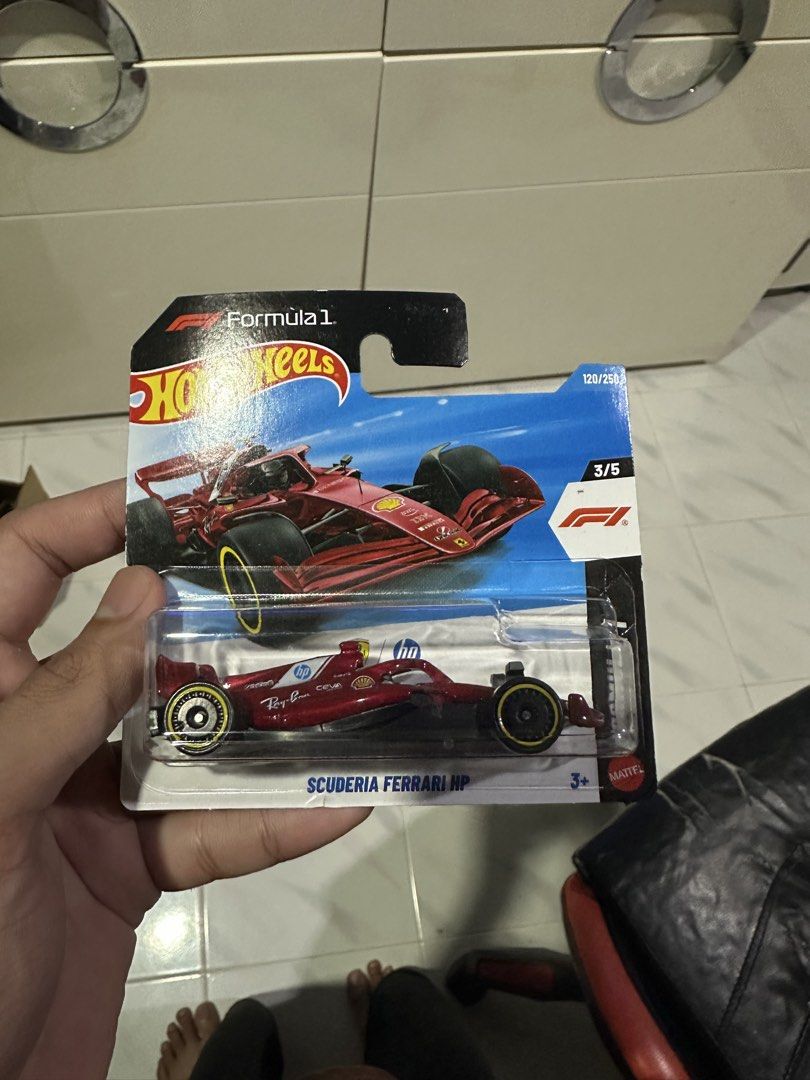 HOT WHEELS FORMULA 1 SCUDERIA FERRARI HP SHORT CARD, Hobbies & Toys ...