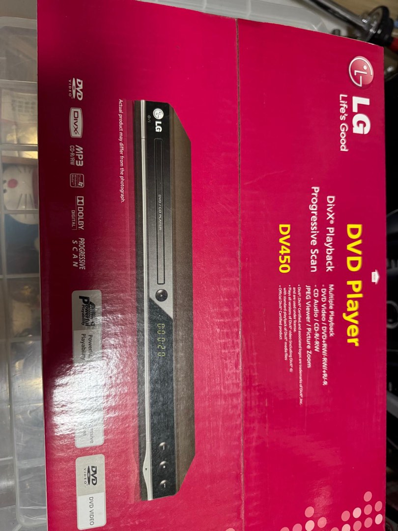 LG DV450 DVD 播放器, 家庭電器, 電視 & 其他娛樂, 藍光及播放器 - Carousell