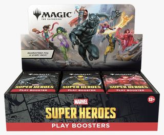 Magic The Gathering Marvel Super Heroes Play Booster Box (30 Packs ...