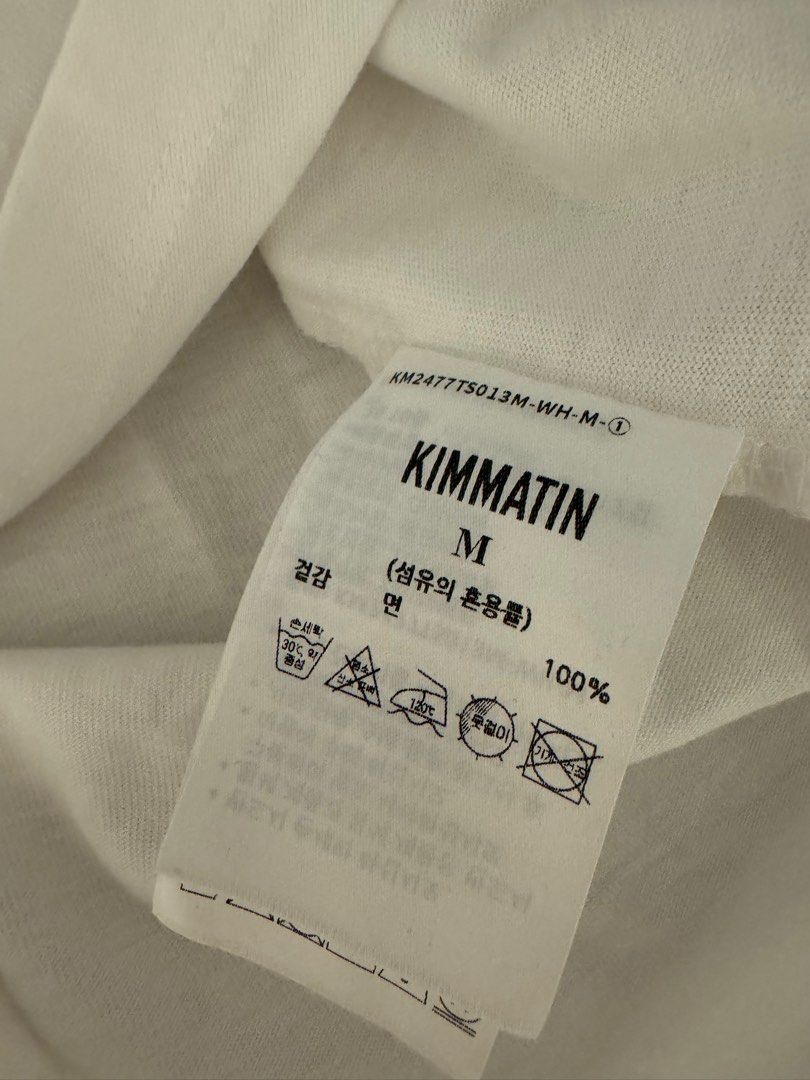 全新已剪牌martin kim 短袖Tee (M size), 女裝, 上衣, 其他上衣 - Carousell