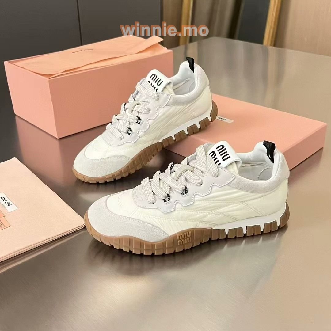 全新 MIU MIU Tyre 運動鞋 波鞋, 女裝, 鞋, 波鞋 - Carousell