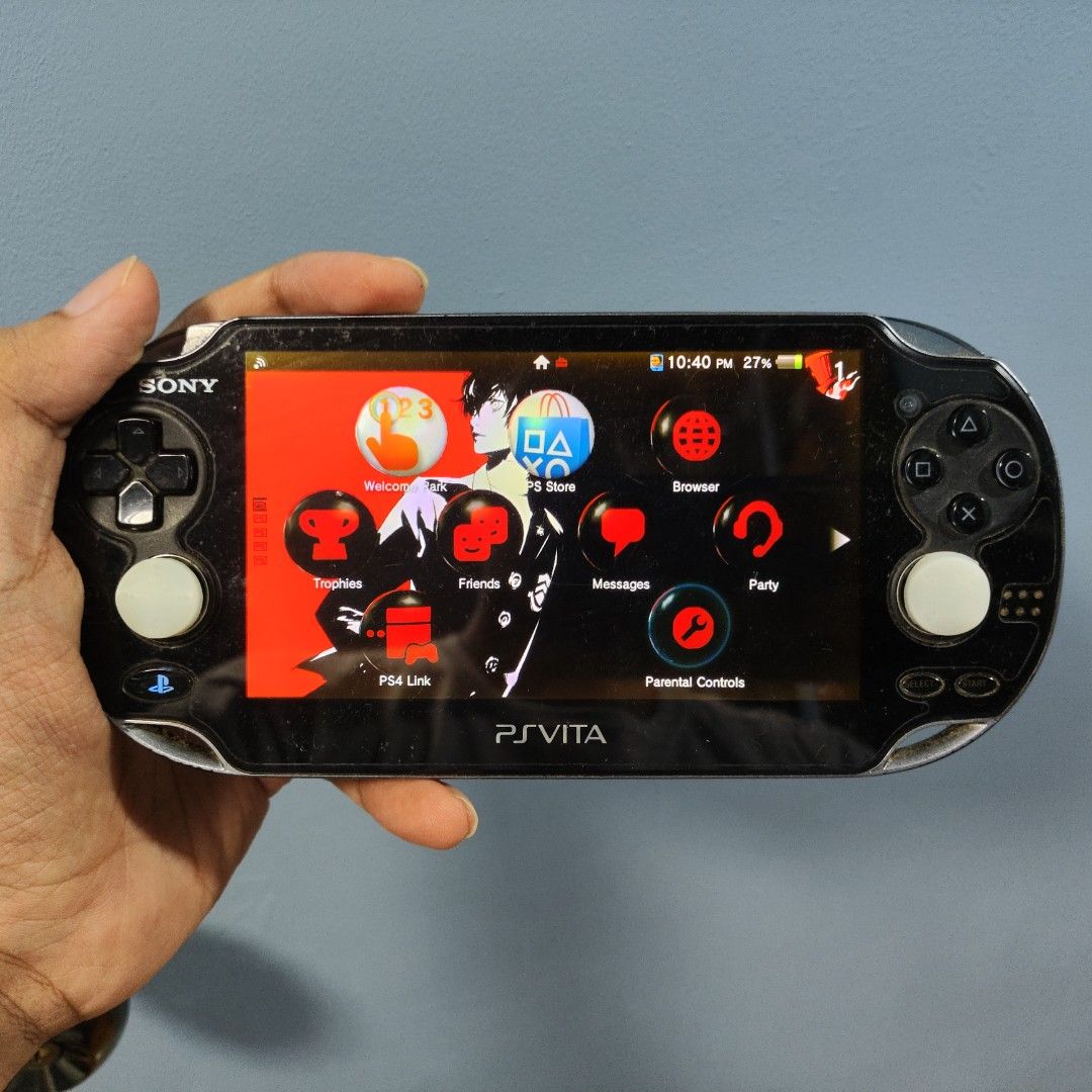 Modded PS Vita, Video Gaming, Video Game Consoles, PlayStation on Carousell