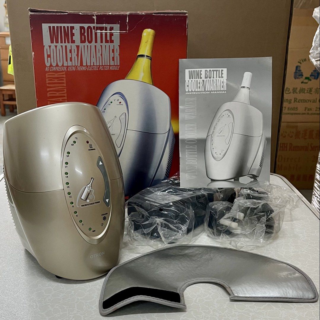OTRON Wine Bottle Cooler Warmer Thermo-Electric Peltier Device, 家庭電器 ...