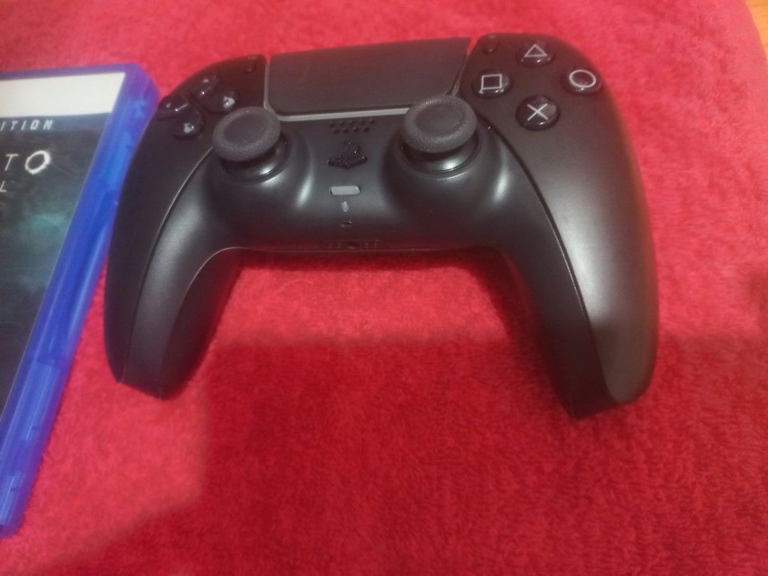 PS5 Original Controller Black and Game Callisto Protocol, Video Gaming ...