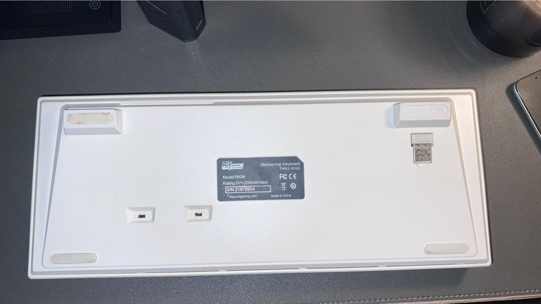 Royal Kludge RK84 Mechanical Keyboard White, Computers & Tech, Parts ...