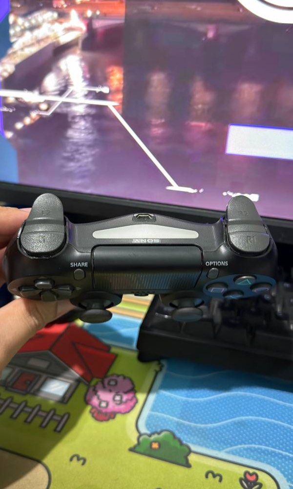 Sony PlayStation 4 DualShock 4 Controller Ver 2 - Black Original, Video ...