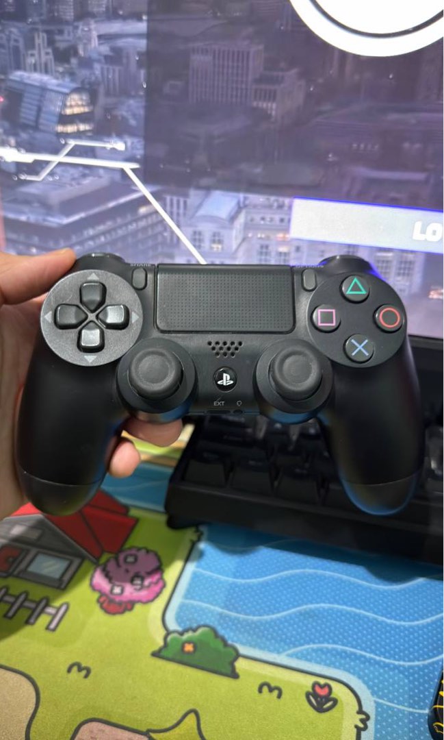 Sony PlayStation 4 DualShock 4 Controller Ver 2 - Black Original, Video ...