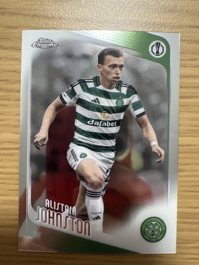 Topps Chrome Season 2025/26 Trading Cards UEFA Europa League Celtic FC ...