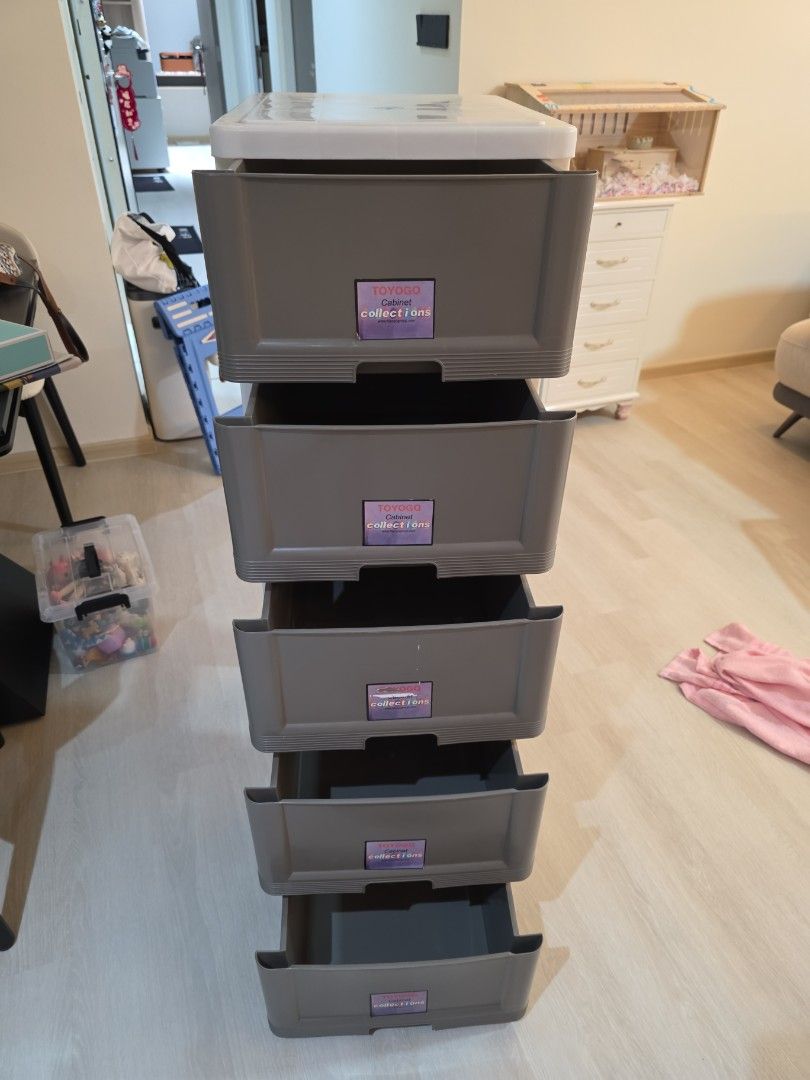 Toyogo Storage Drawers Box, Furniture & Home Living, Home Improvement ...