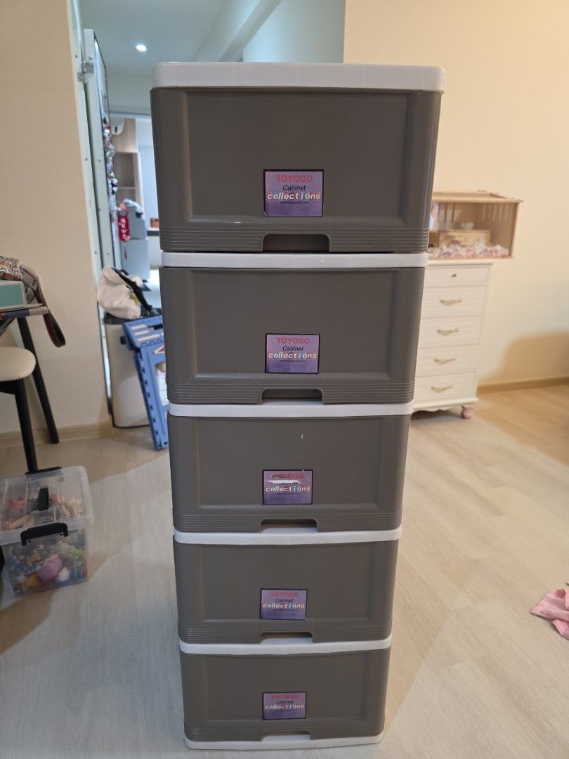 Toyogo Storage Drawers Box, Furniture & Home Living, Home Improvement ...