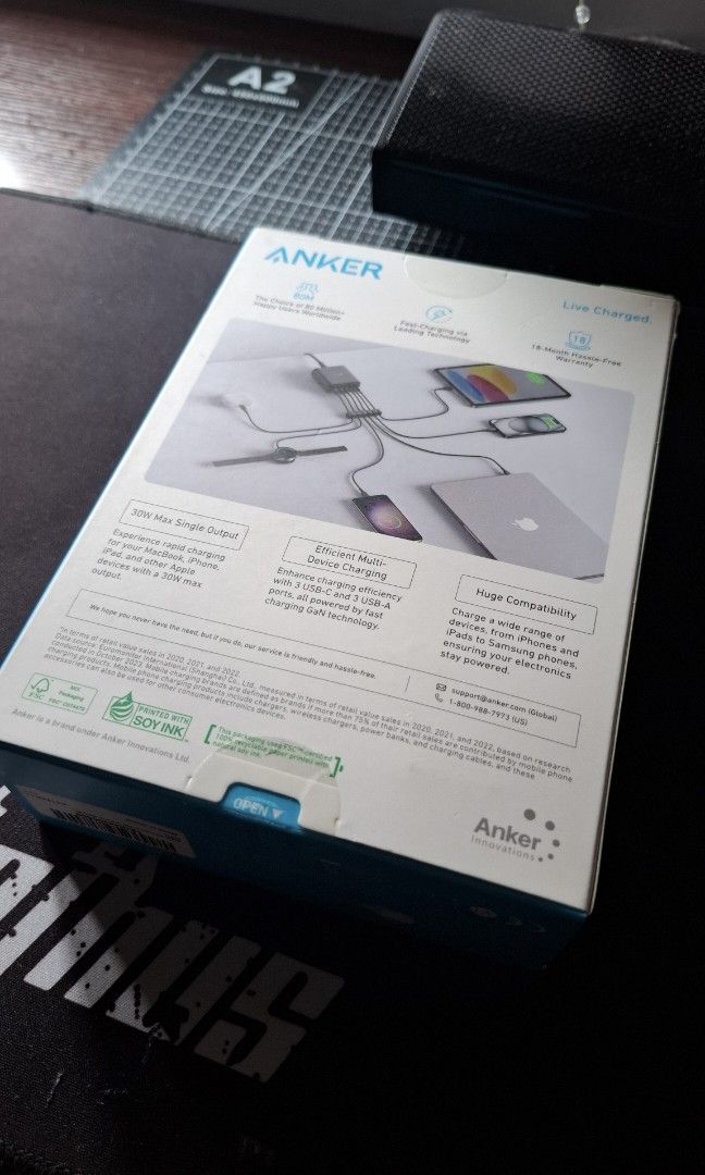 Anker Multi-Device Ultra Fast Charging 6-Ports Hub (SEALED), Mobile ...
