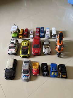 Assorted Toy Cars, Motorbike, Robot, and Figures, Toys & Collectibles ...