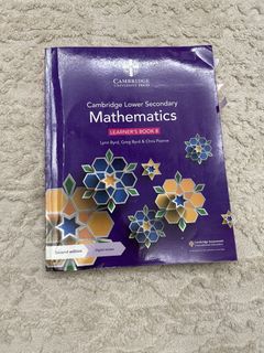 Cambridge Lower Secondary Mathematics Learner's Book 7, Hobbies & Toys ...