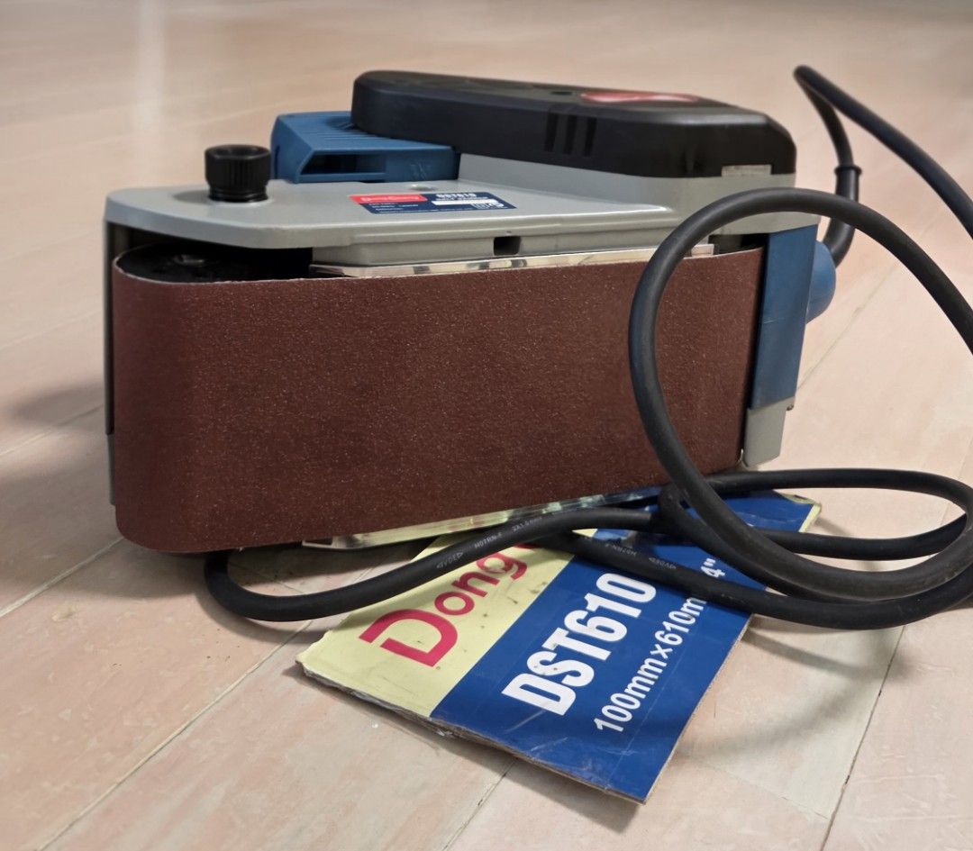 DONG CHENG 砂帶機 DST610, 家庭電器, 其他家庭電器 - Carousell