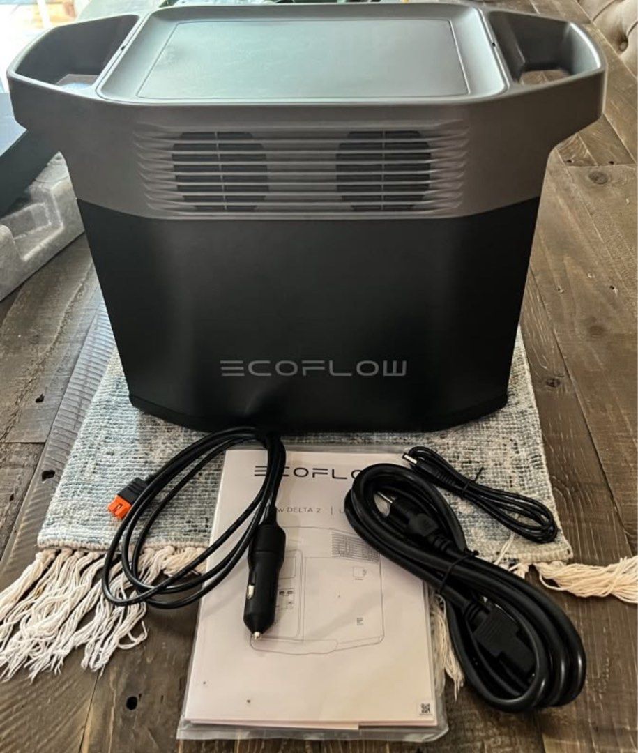 EcoFlow DELTA 2 Portable Power Station with Accessories, 手提電話, 電話及其他裝置 ...