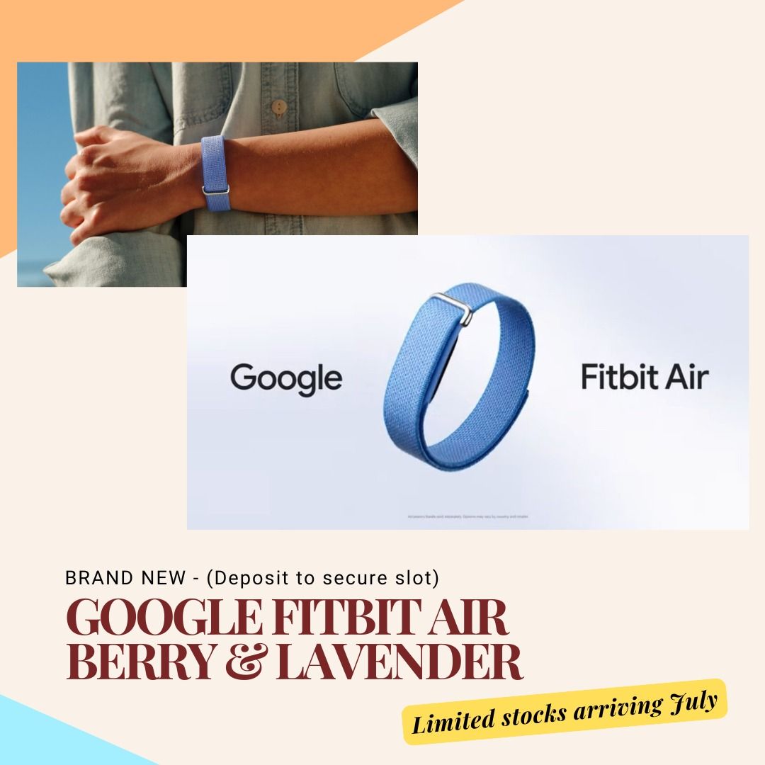 GOOGLE FITBIT AIR – Berry & Lavender, Mobile Phones & Gadgets ...