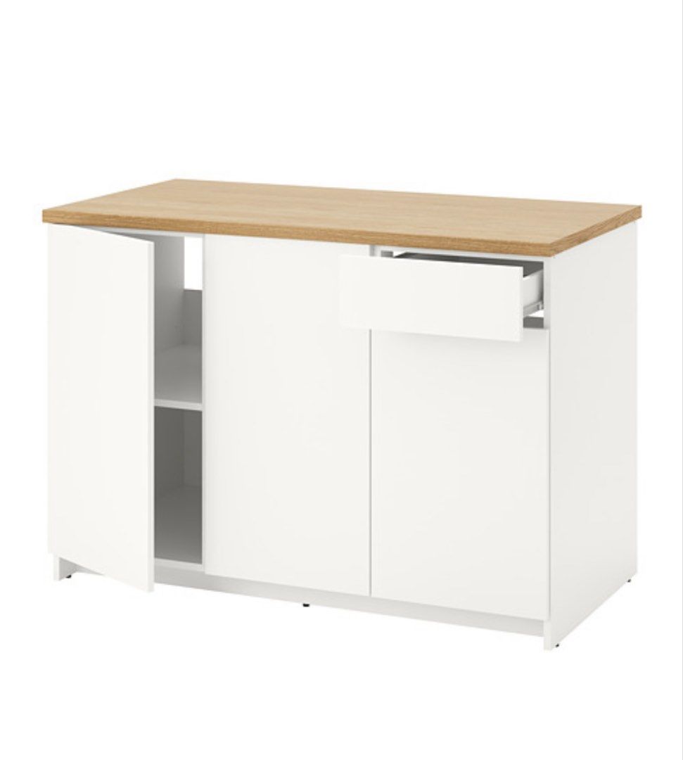 IKEA KNOXHULT base cabinet with door and drawers, Furniture & Home ...