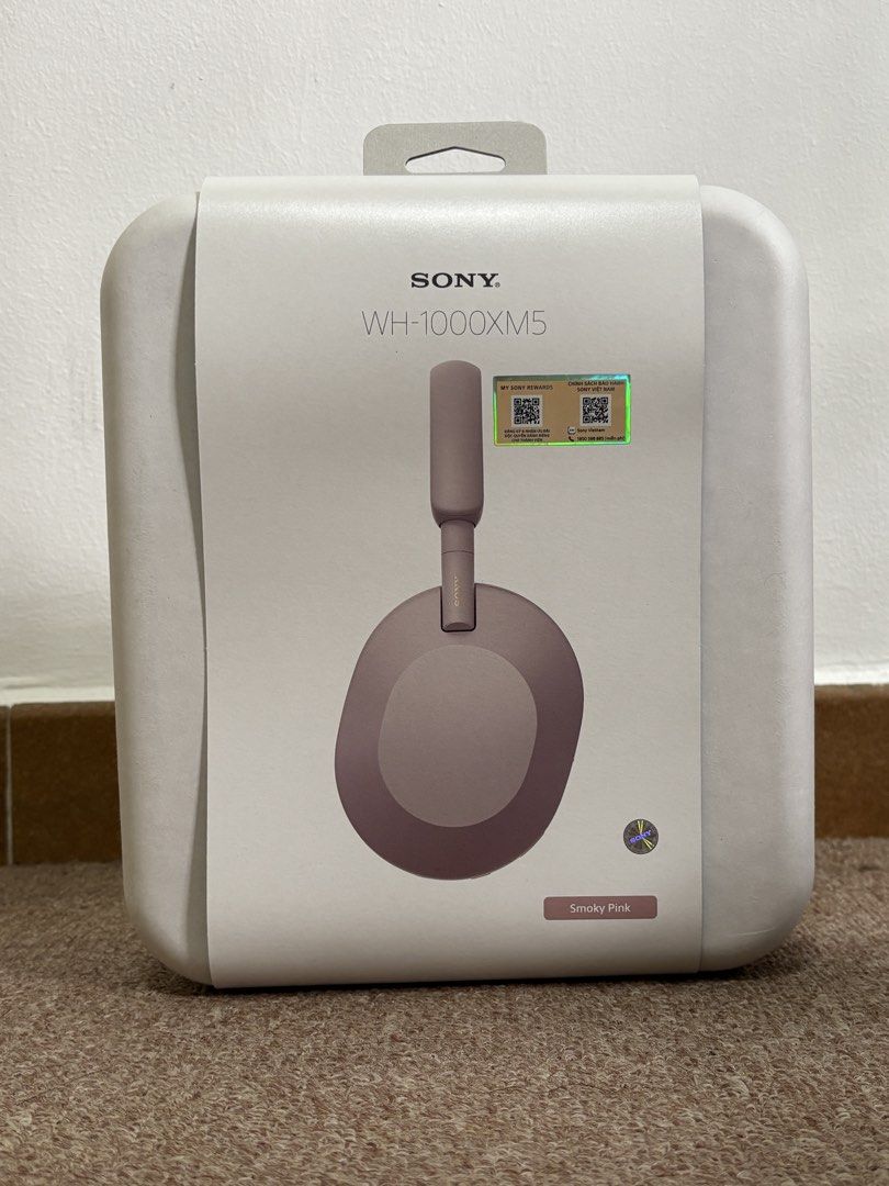 Sony WH-1000XM5 Smoky Pink, Audio, Headphones & Headsets on Carousell