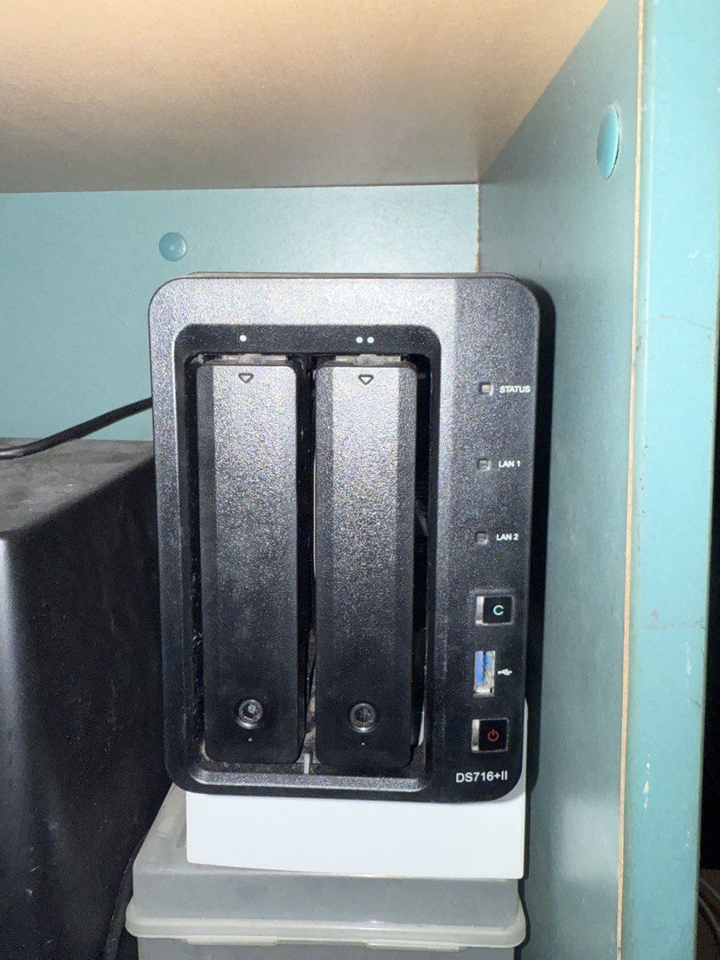 Synology DS716+II 2-Bay NAS Enclosure, Computers & Tech, Parts ...