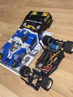 Tamiya 1/10 scale Lamborghini RC Car Body with Blancpain Decals, Toys ...