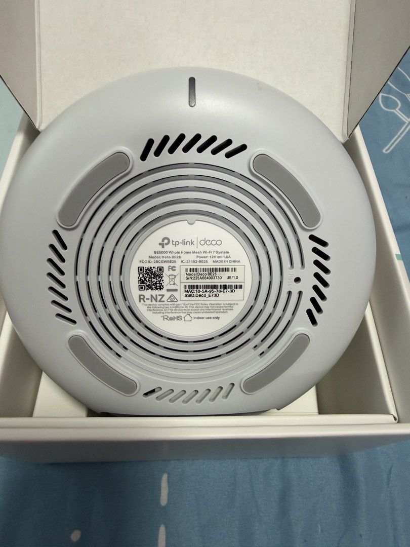 TP-Link Deco Wi-Fi 7 BE5000 Dual-Band Mesh Router, Computers & Tech ...