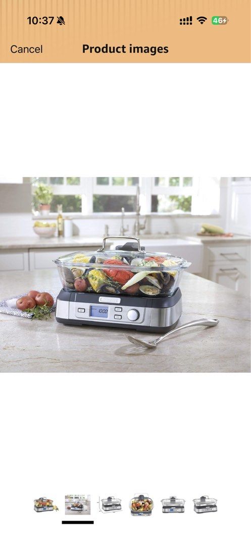 Cuisinart Cookfresh Digital Glass Food Steamer for Cooking, 家庭電器, 廚房電器 ...