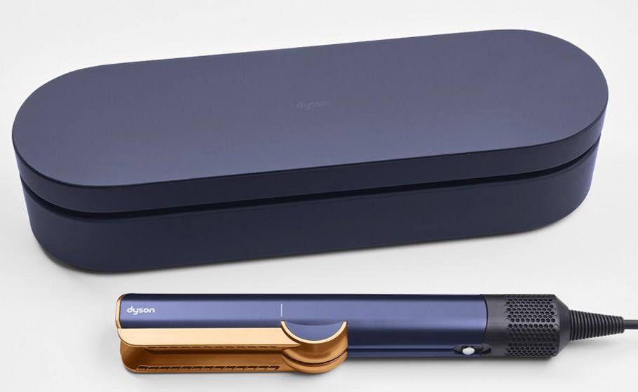 Dyson Airstrait™ dryer and straightener (Prussian Blue/Rich Copper ...