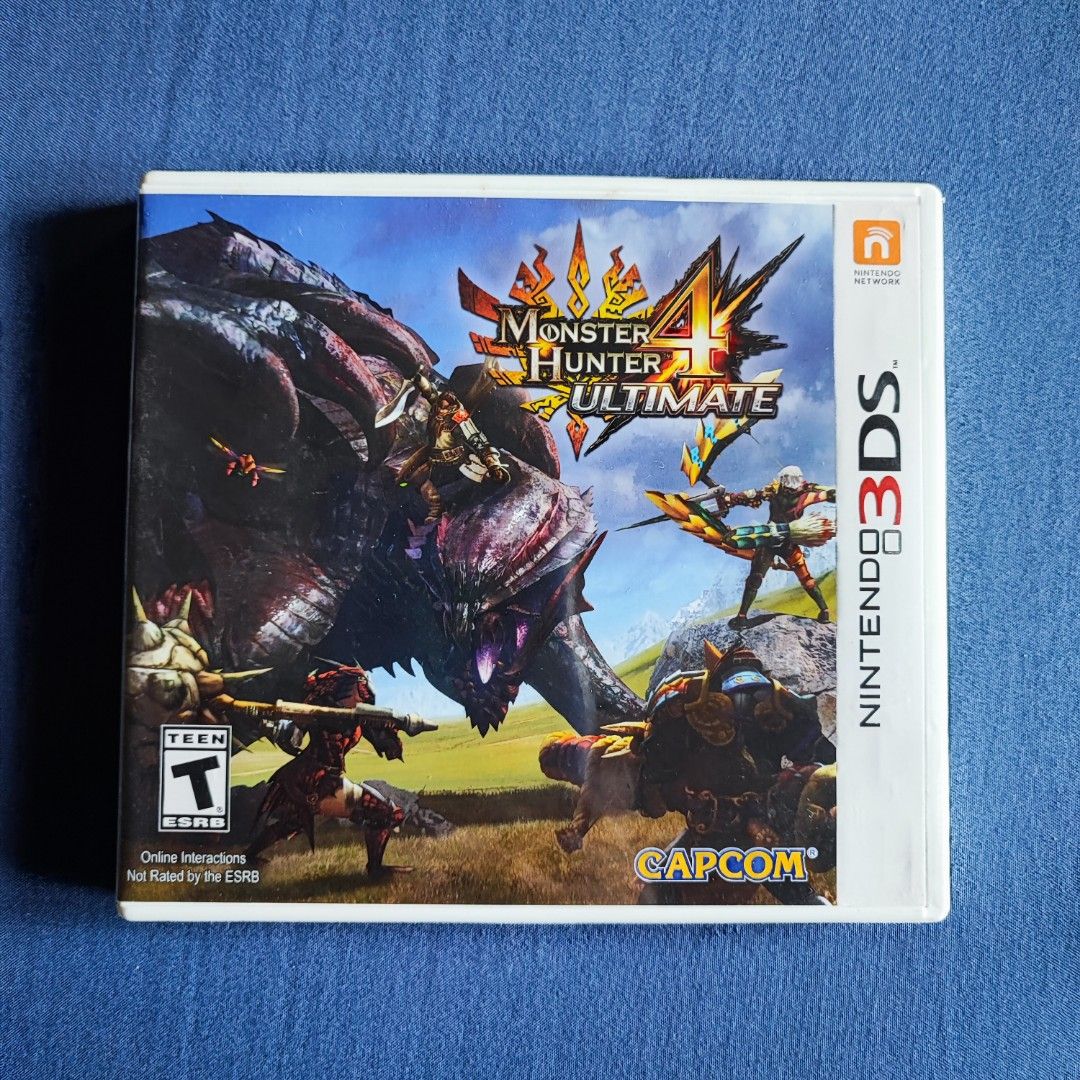 Monster Hunter 4 Ultimate Nintendo 3DS USA / Region 1, Video Gaming ...