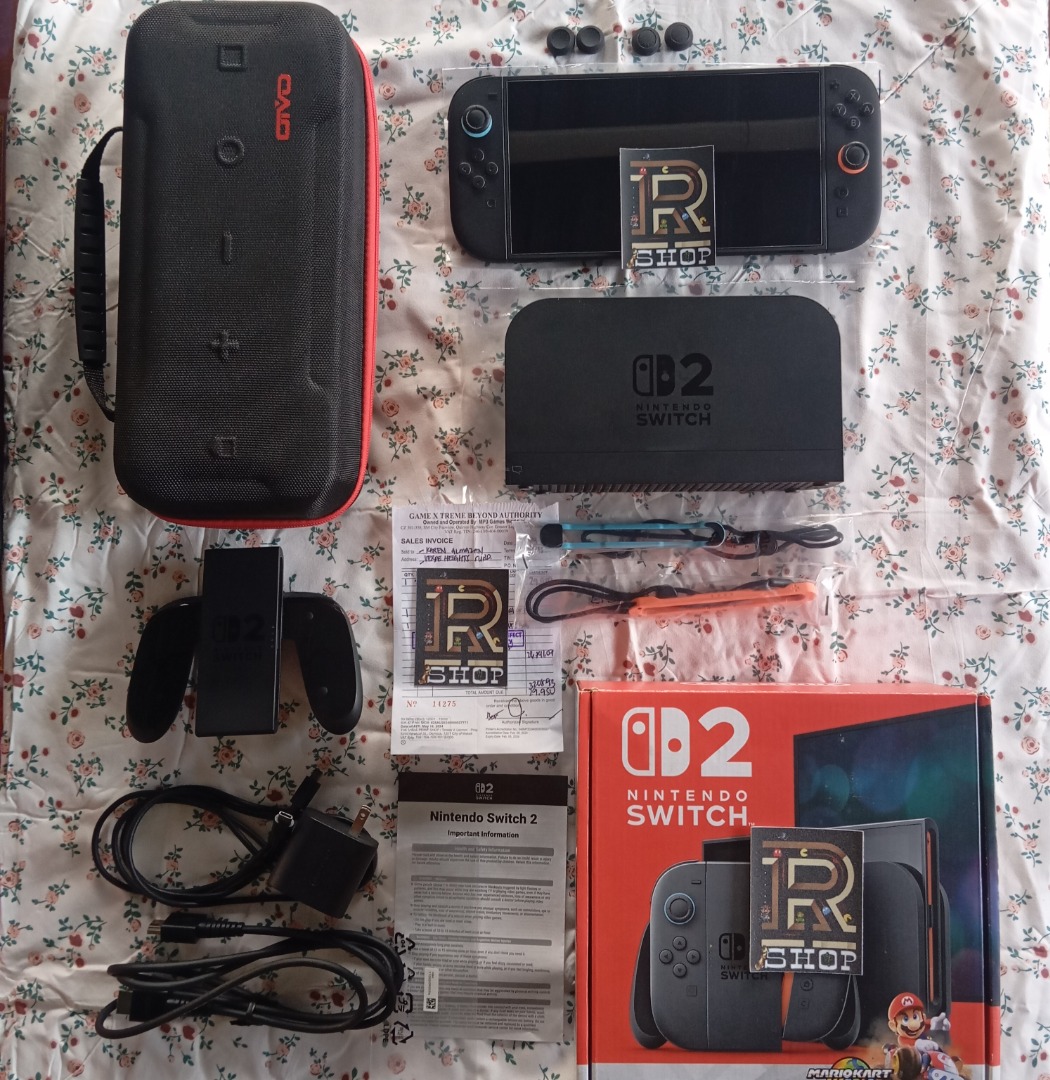 Nintendo Switch 2 COMPLETE with receipt, Video Gaming, Video Game ...