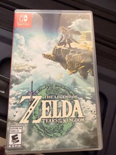 Legend of Zelda Tears of The Kingdom Nintendo Switch game, Video Gaming ...