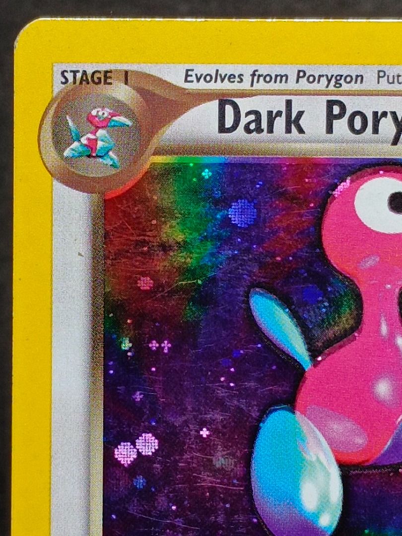 OCX Pre-Grading 6.5 Dark Porygon2 #8 Holo Rare English Raw Pokemon TCG ...