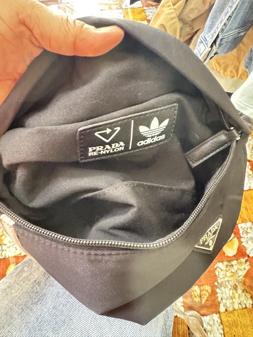 Prada x Adidas Re-Nylon Belt Bag, Men's Fashion, Bags, Belt bags ...