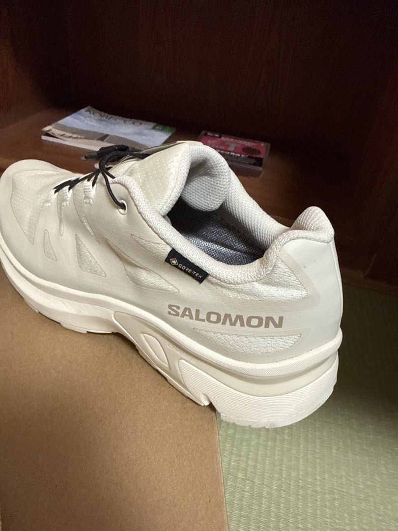 Salomon XT-Evr GTX M GoreTex Trail Running Shoes Vanilla Ice Almond ...
