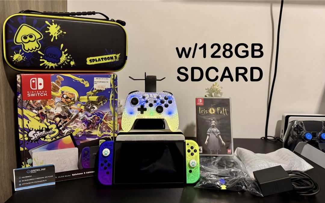 🎮 FOR SALE: Nintendo Switch OLED Splatoon 3 Limited Edition (Almost ...