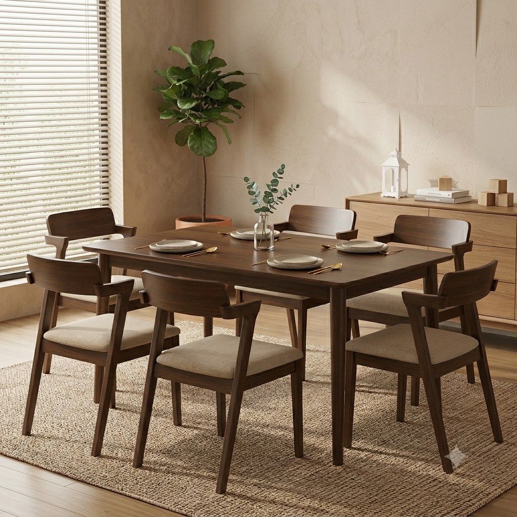 ⚖️ Home Living Room Dining Table Furniture | Home Dining Table Dining ...