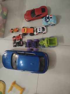 Assorted Toy Cars, Motorbike, Robot, and Figures, Toys & Collectibles ...