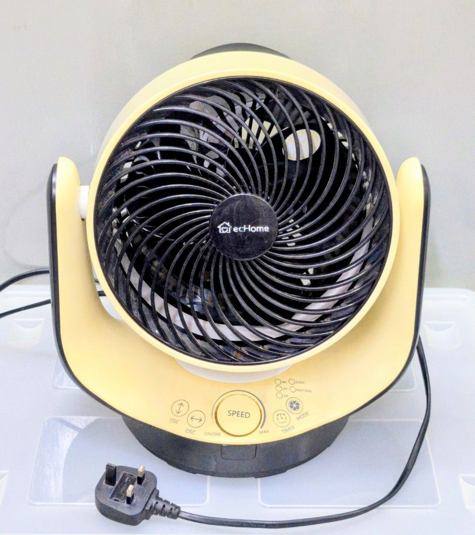 eHome (DF9CT) 9吋 3D Touch Control 空氣循環扇 (新舊請看圖), 家庭電器, 其他家庭電器 - Carousell