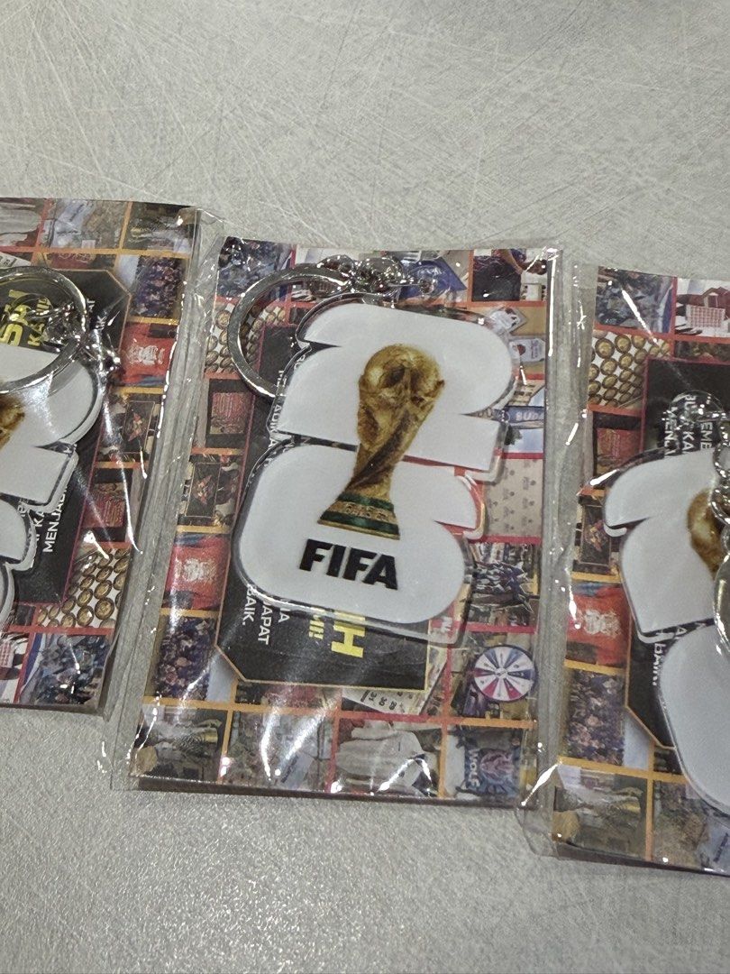 FIFA World Cup 2026 Keychain Trophy, Hobbies & Toys, Collectibles ...