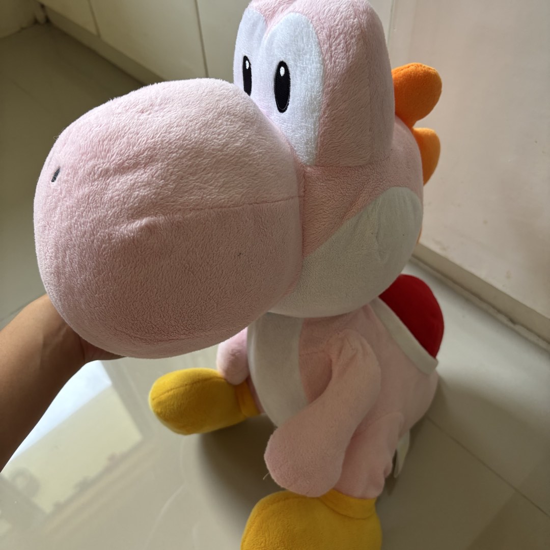 pink nintendo yoshi, Hobbies & Toys, Toys & Games on Carousell