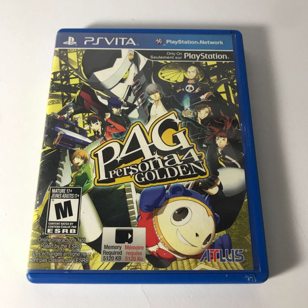 PS Vita Game Persona 4 Golden NTSC-U, Video Gaming, Video Games ...