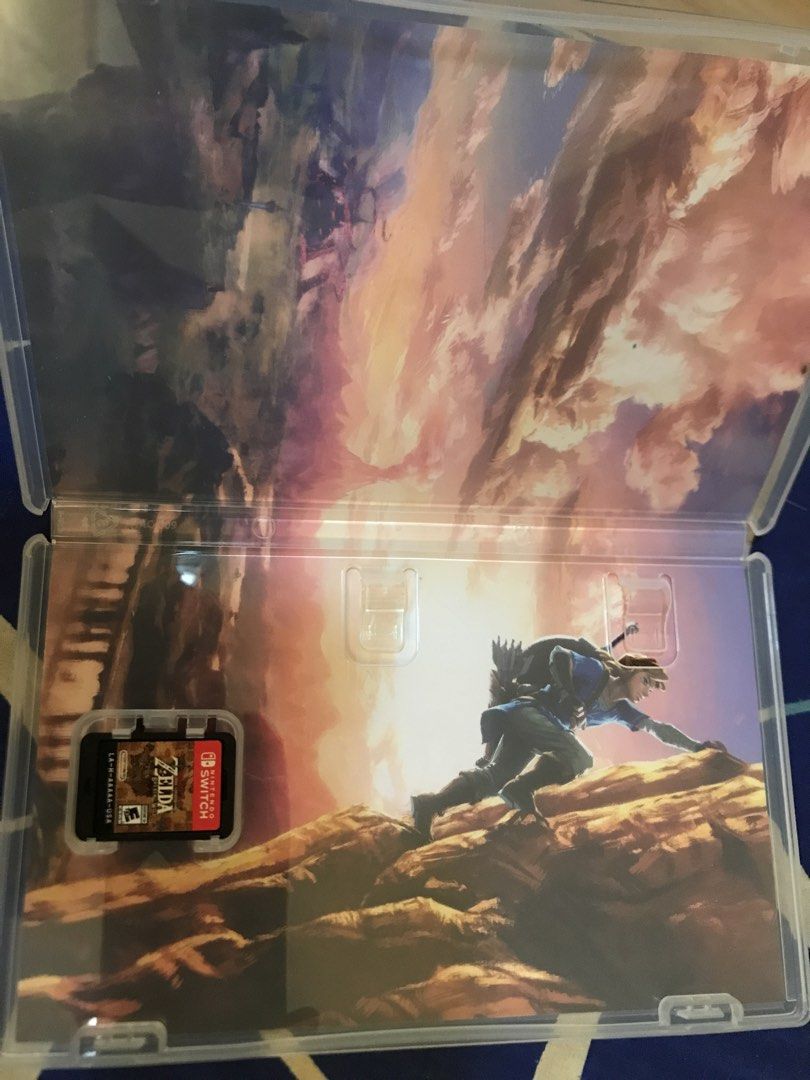 The Legend of Zelda: Breath of the Wild Nintendo Switch Game, Video ...